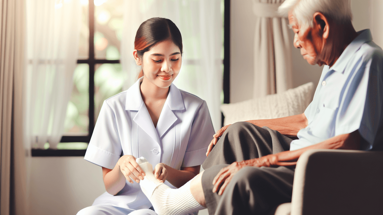 How To Manage A Diabetic Ulcer At Home With A Wound Nurse? - Tri State ...